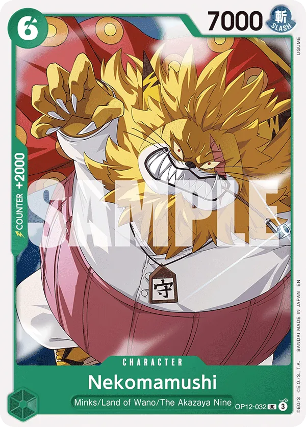 One Piece Card Game Single OP12 Legacy of the Master OP12-032UC Nekomamushi – Volution Cards and ...